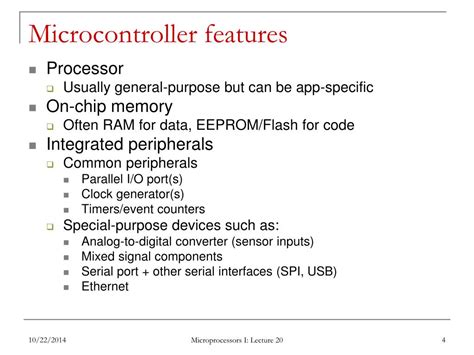 Ppt 16317 Microprocessor Systems Design I Powerpoint Presentation