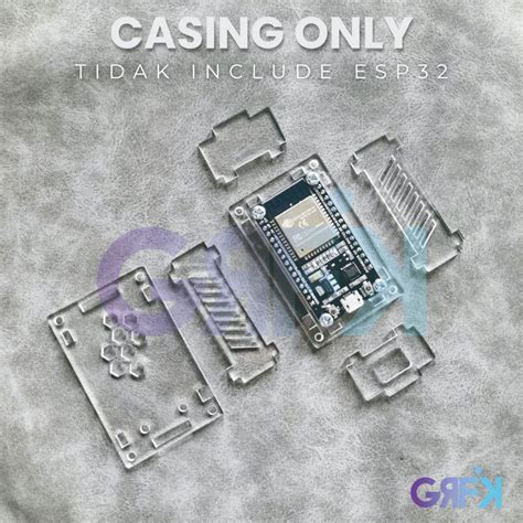 Esp32 Devkit V1 High Quality Acrylic Case Esp32 Devkit V1 High Quality Casing Shopee Malaysia