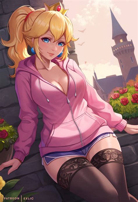 Princess Peach By Exlic On Deviantart