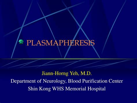 Ppt Evolution Of Plasmapheresis In Healthcare History Applications And Clinical Benefits