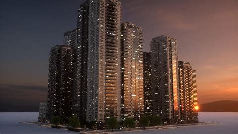 City Block Type B16 3d Model By Fwcolbert3d2