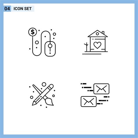 4 Color Vector Png Images 4 Thematic Vector Filledline Flat Colors And Editable Symbols Of