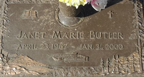 Janet Marie “janie” Duffer Butler 1967 2000 Find A Grave Memorial