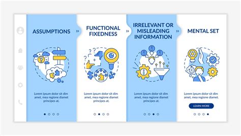 problem solving issues onboarding vector template 2227649 vector art at