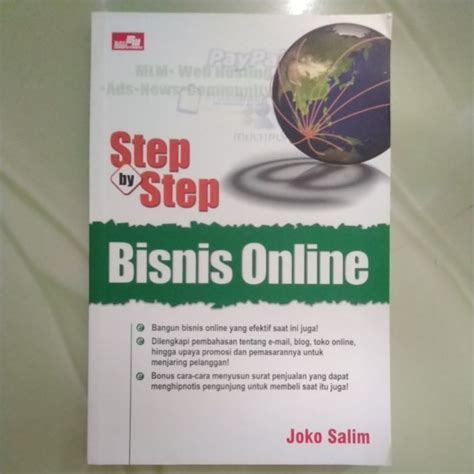 Jual Buku Komputer Step By Step Bisnis Online Joko Salim Shopee