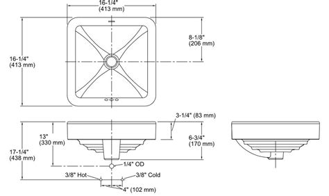Kohler Vox Sink Template