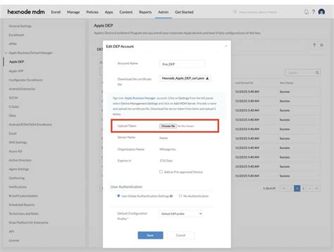 Common Errors While Enrolling Mac In Apple Business Manager Hexnode Help Center