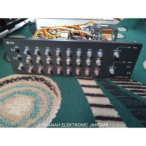 Jual Amplifier Toa Za 2128m 98 Second Shopee Indonesia