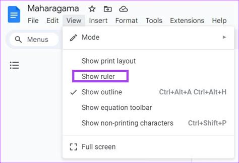 Cara Menggunakan Tab Stop Di Google Docs Rumah Terbaik