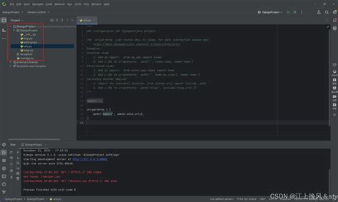 【django篇】 创建第一个django项目 Csdn博客