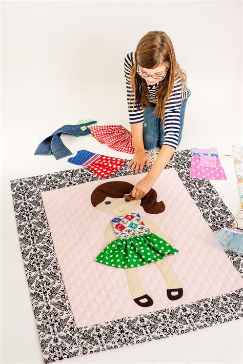 Felt Paper Doll Tutorial Free Pattern Artofit