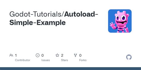 Github Godot Tutorialsautoload Simple Example