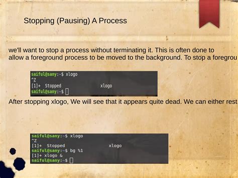 Operating System Process Ppt