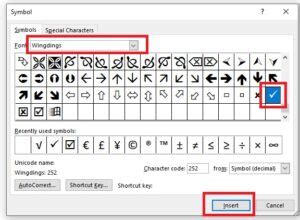 How To Insert A Tick Symbol In Word PresentationSkills Me