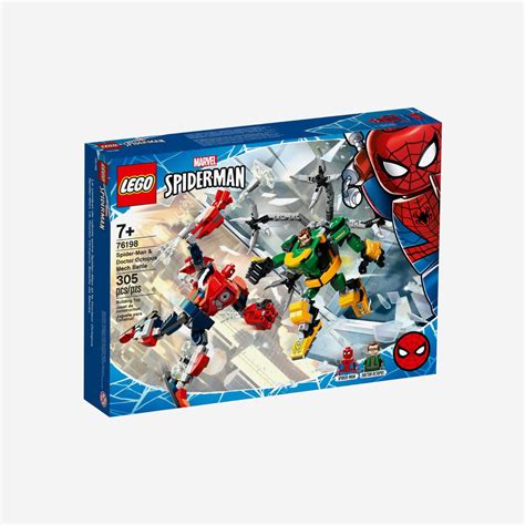레고 마블 스파이더맨 Vs 닥터 옥토퍼스 맥로봇 대결 Lego Kream