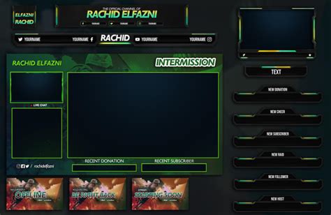 Create Animated Brb Intro Static Offline Screen By Rachidelfazni Fiverr