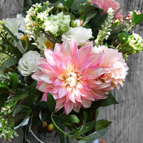Craft Supplies And Tools Flowers Soft Light Pink 2 Stems Fiveseasonstuff