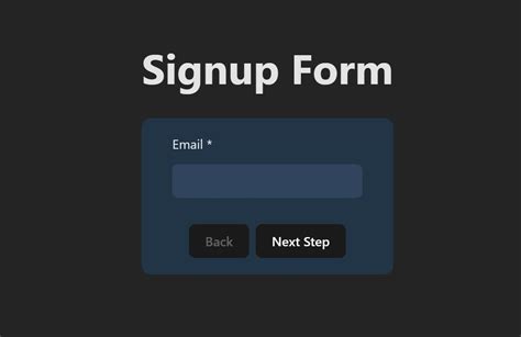 Building A Multi Step Form With React Hook Form By Mustafa Wael Medium