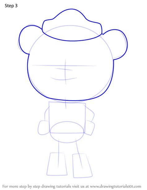 How To Draw Captain Barnacles From Octonauts Octonauts Step By Step
