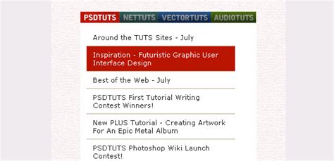 11款实用的jquery Tab标签效果插件 爱果果