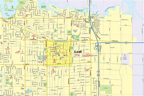 Downtown Lodi California Shopping Town Square Publications