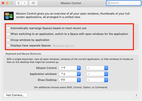MacOS How To Turn Off Spaces AppleToolBox