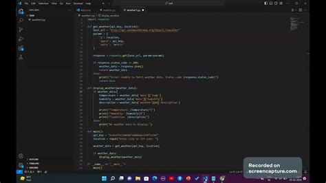 🌦️ Python Weather App Using Openweathermap Api Roshni Shaik Posted