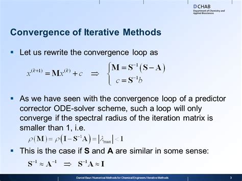 systems of linear equations iterative methods ppt video online download