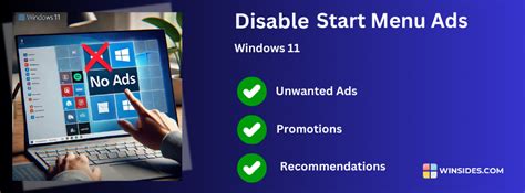 How To Disable Start Menu Ads In Windows 11 Winsides Com