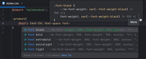 Tailwind Css Webstorm 文档