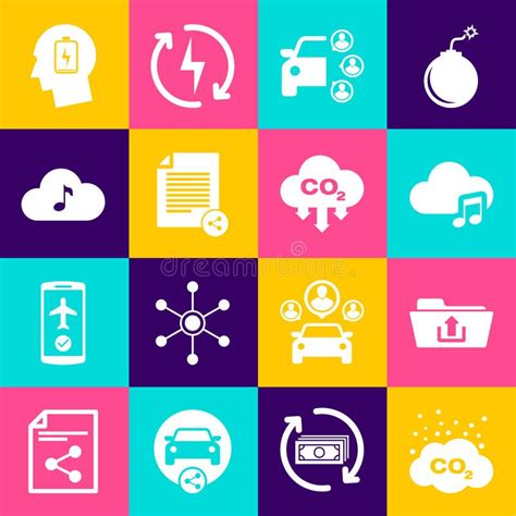 Set Co2 Emissions In Cloud Folder Upload Music Streaming Service Car