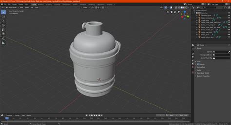 Vintage Lightbulb Socket Brass 3d Model 19 3ds Blend C4d Fbx