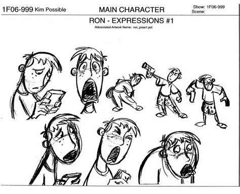Living Lines Library Kim Possible Main Character Ron Stoppable