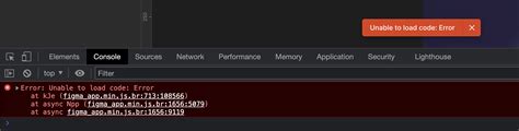 Error Unable To Load Code Error In Development Mode Questions