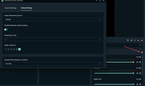 unable to select multiple audio tracks in streamlabs desktop recording