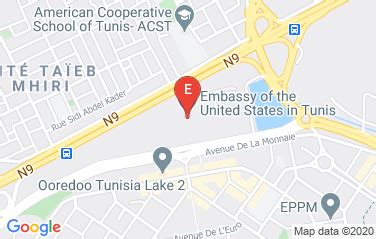 List Of United States Embassies And Consulates In Tunisia