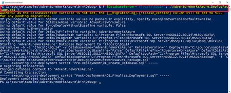 SQLCMD Package Deployment SQL Change Automation Product Documentation