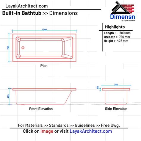Bathroom Tub Size