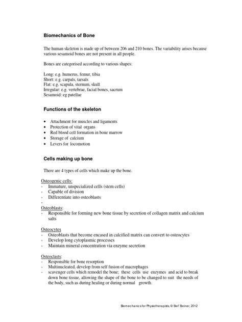 Hockman Hub2015w Lecture 1 2023 Pdf Bone Deformation Engineering