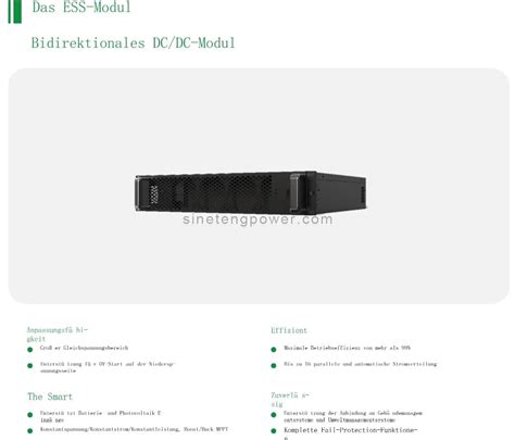 Module Ess Module Dcdc Directionnel Bi