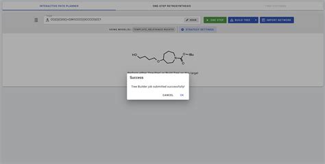 Automatic Planning Using Mcts For A Given Target Molecule Askcos
