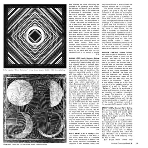 Mae Babitz Claire Read Daniel Eisman Burr Singer And Leonora Portney