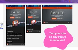 Mobile View Tester Responsive Web Design Tool Chrome Web Store