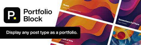 Portfolio Block Wordpress Plugin