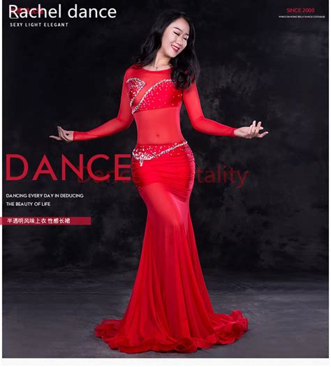 Роскошная Одежда для танца живота женский костюм для танцев живота сексуальный сетчатый топ с