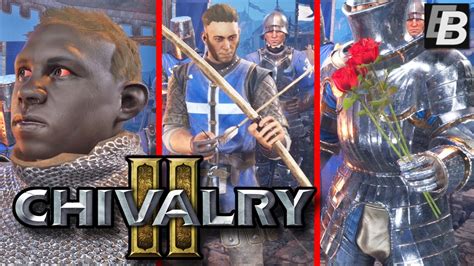 Chivalry 2 Character Customization Options All Weapons Armor Male Voices And More Youtube