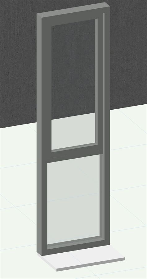 Custom Windows Opaque Panel Architecture Vectorworks Community Board