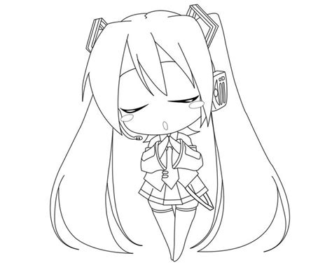 Hatsune Miku Coloring Pages