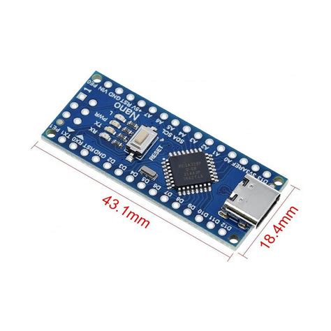 Arduino Nano V3 0 Usb Tipo C Pinos Não Soldado Bit Maker Arduinos Módulos Sensores 3d E