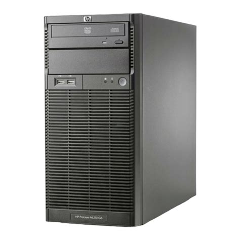 Hp Proliant Ml G Installation Sheet Pdf Download Manualslib